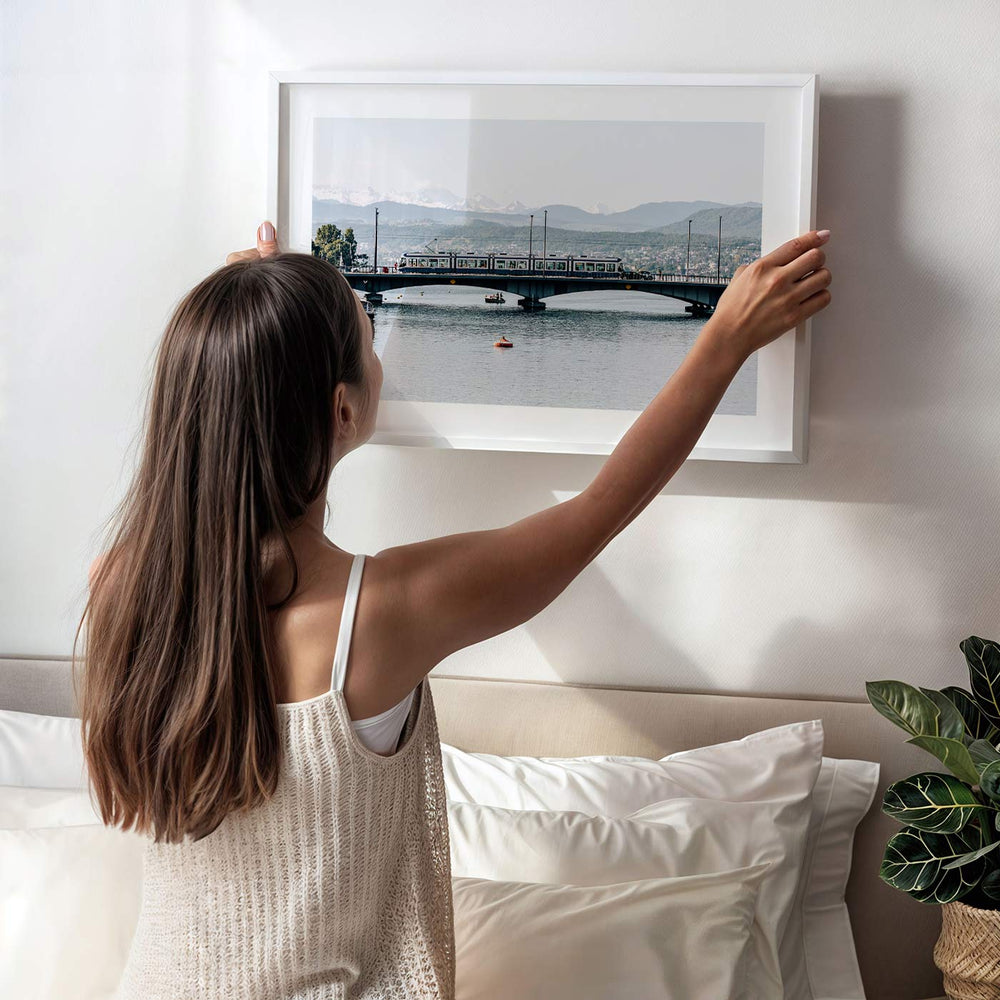 Under the Pier Art Print – Tranquil Framed Coastal Artwork from ...