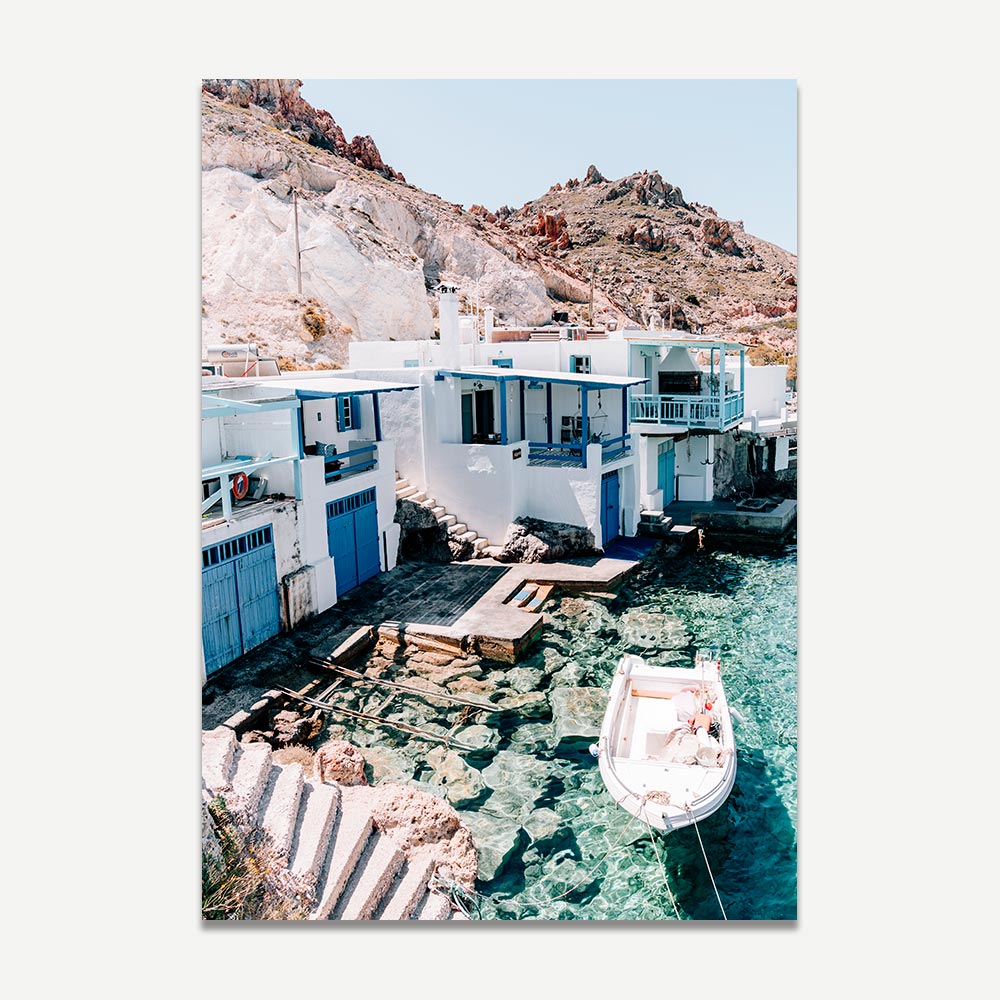 Shop Milos Greece Photo Art Print and Frame I Oblong Shop